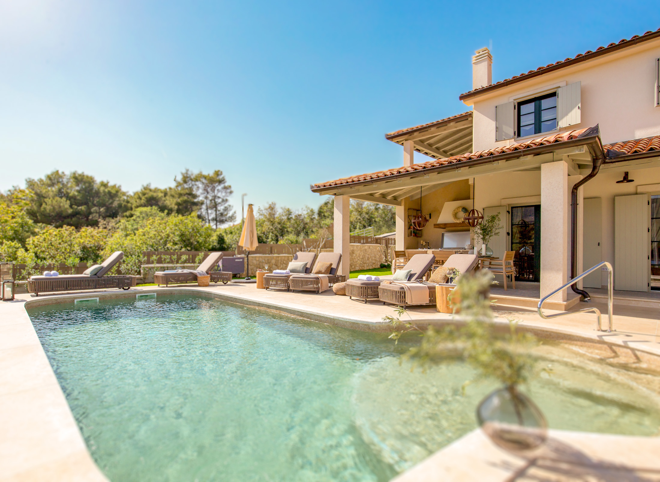 Villa Leucolea - Isola Di Cherso, Croazia